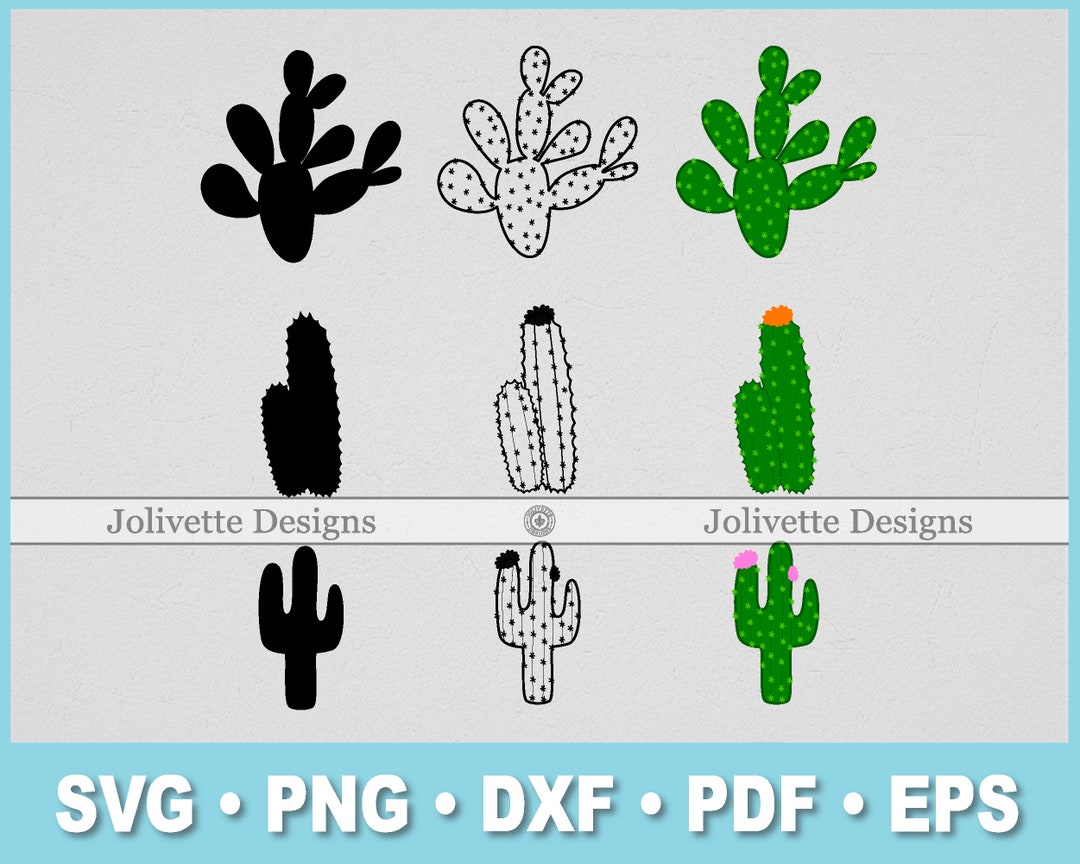 Cactus, Plant, Desert, Spiky, Prickly, Clip Art, Clipart, Design, Svg ...