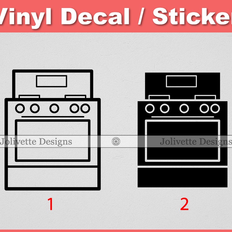 Appliance Decal - Etsy