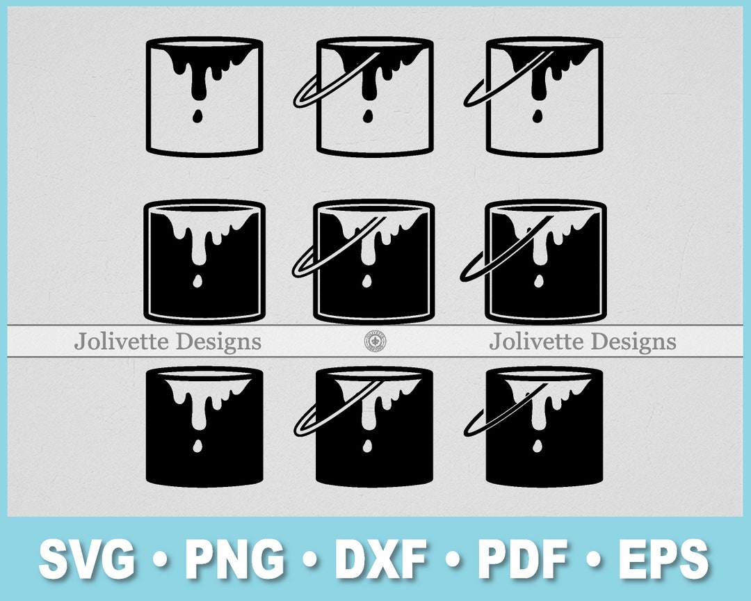 Paint Bucket, Painter, Spill, Can, Paints Clip Art, Clipart, Design ...