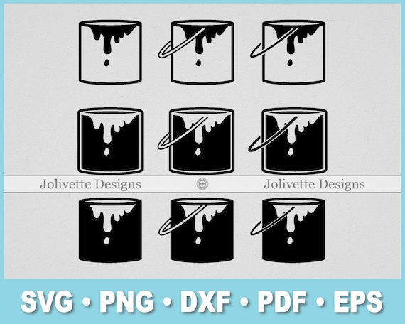 Paint Bucket Spill Png