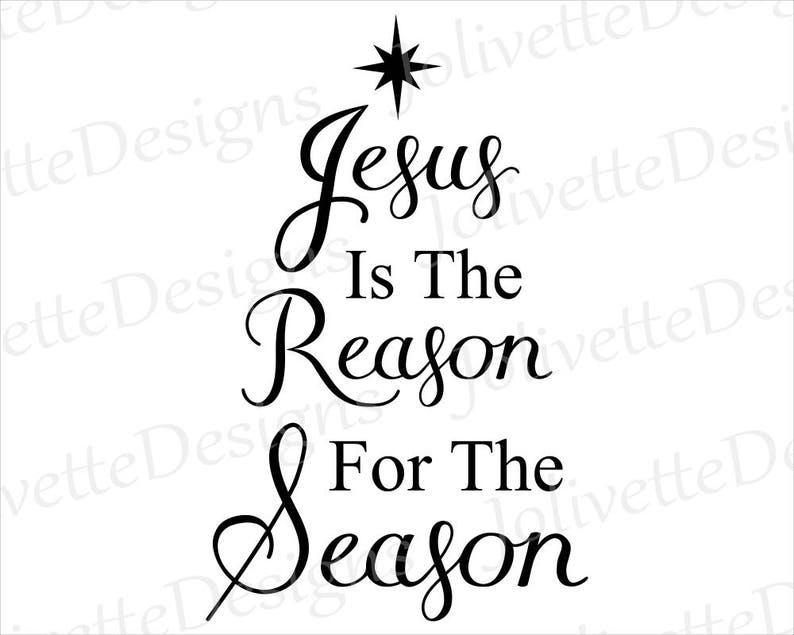 Jesus is the Reason for the Season Christmas Religion - Etsy Hong Kong