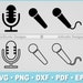 Microphone, Mic, Music, Rap, Record, Clip Art, Clipart, Design, Svg ...