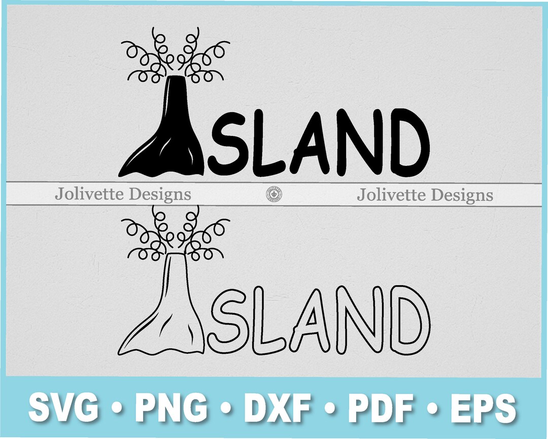 Island, Volcano, Smoke, Mountain, Clip Art, Clipart, Design, Svg Files ...