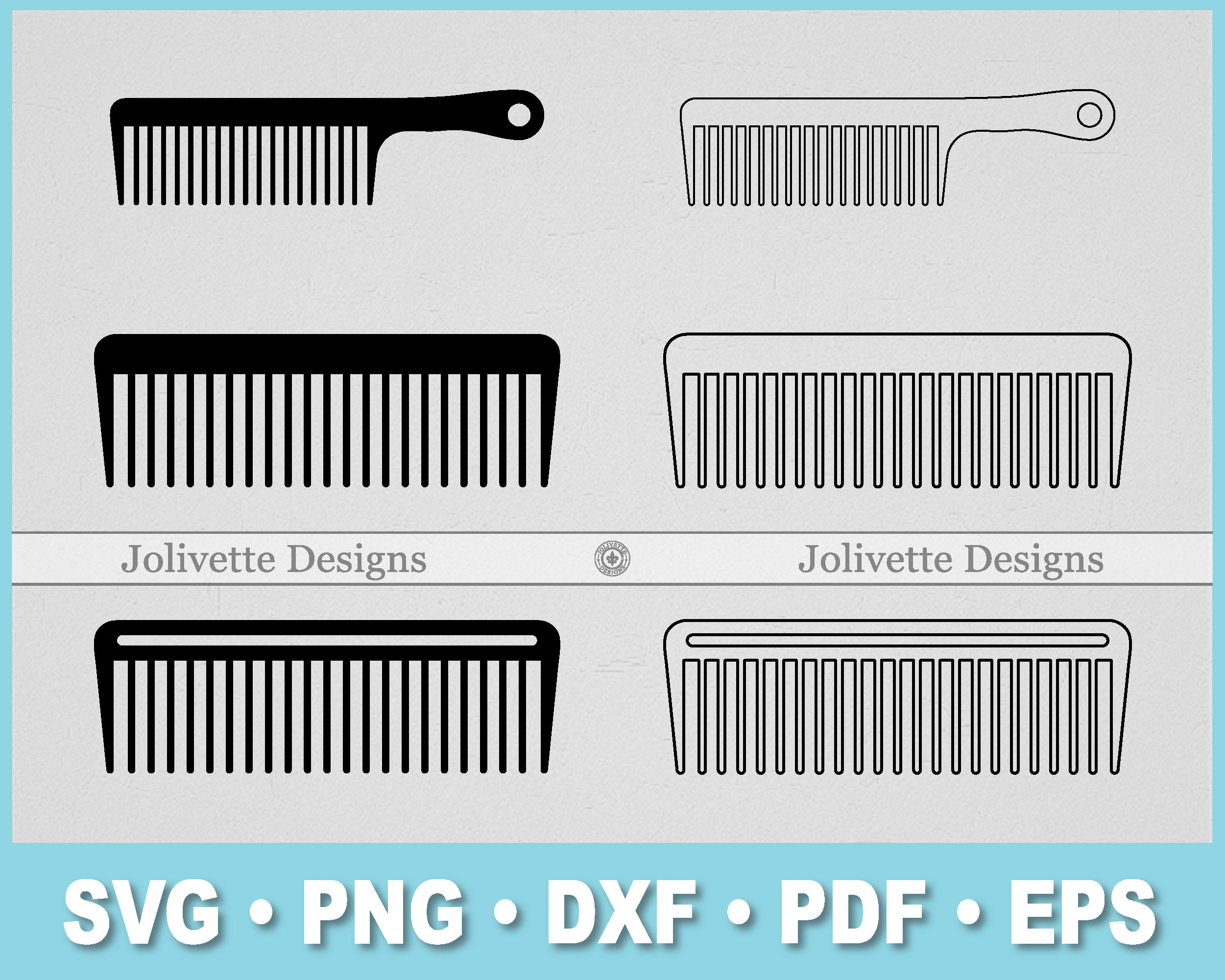 Barber Comb Clip Art