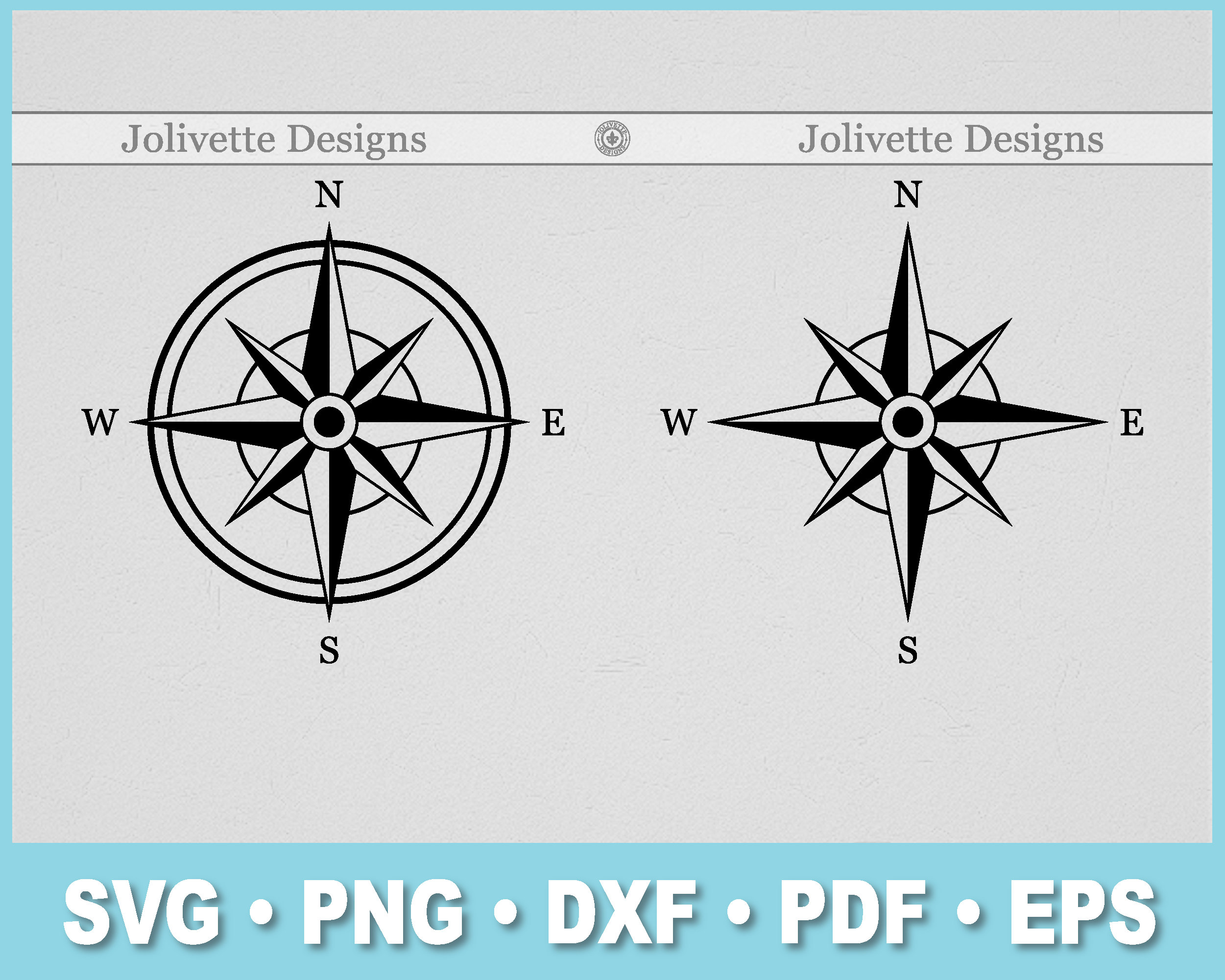 Ships Compass Clipart