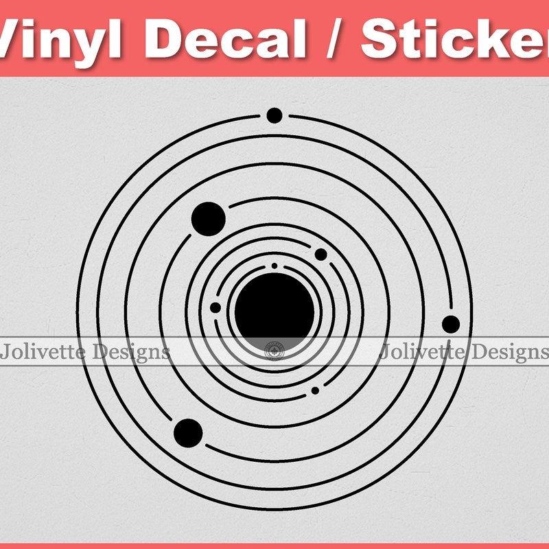 Planet Decal - Etsy