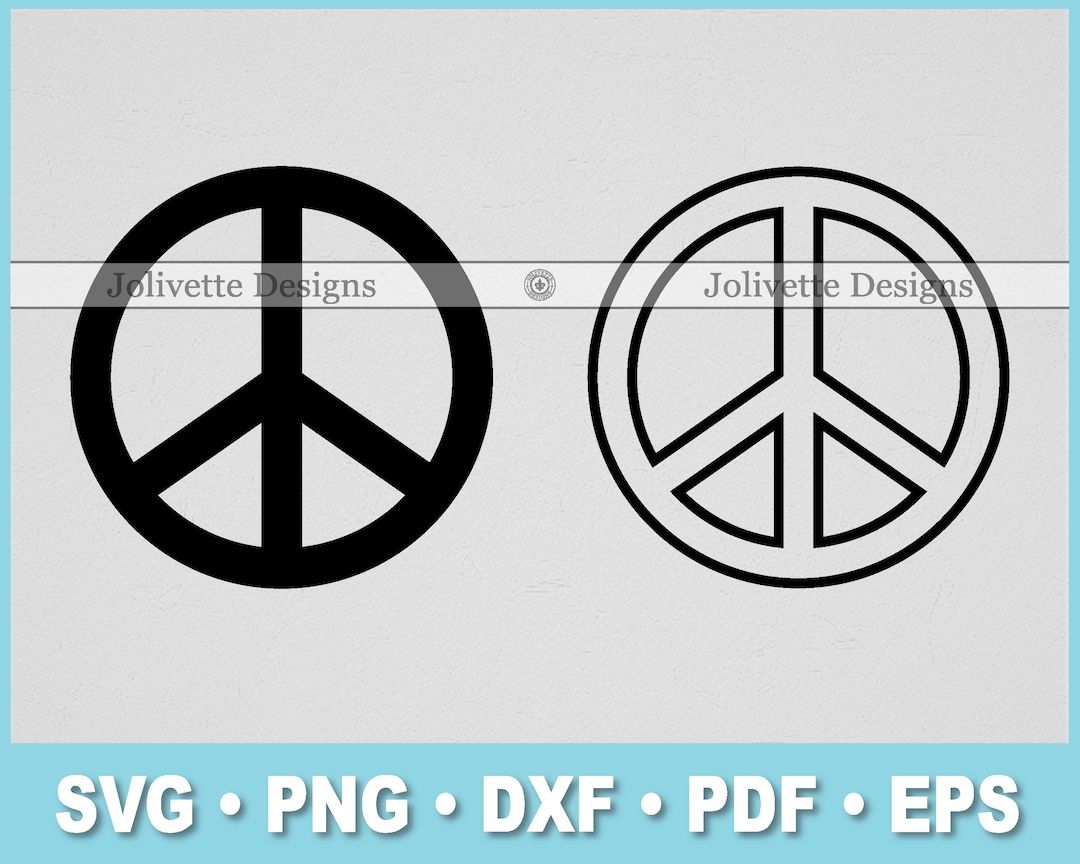 Peace Sign, Peace, Clip Art, Clipart, Design, Svg Files, Png Files, Eps ...