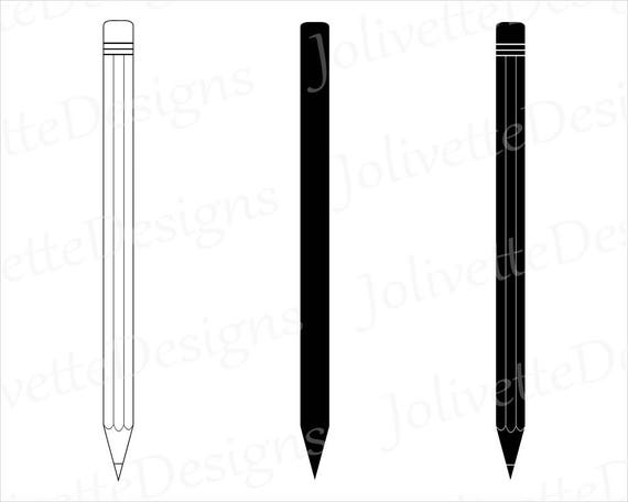 Pencil SVG Clip Art Clipart Design Svg Files Png Files - Etsy Israel