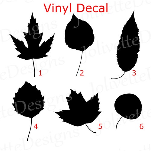 Fall Leaves Leaves Leaf Thanksgiving Autumn Decal Car - Etsy