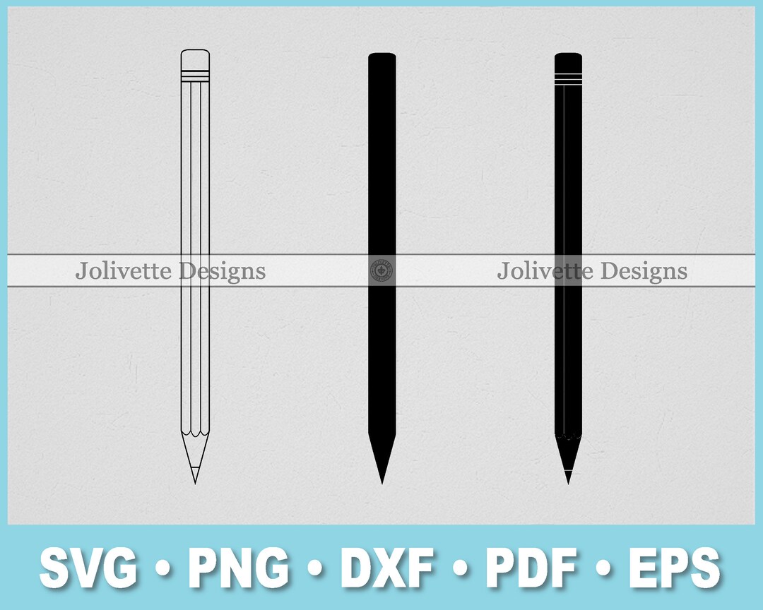 Pencil SVG, Clip Art, Clipart, Design, Svg Files, Png Files, Eps Files ...