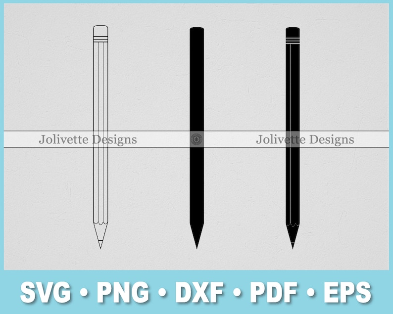 Pencil SVG, Clip Art, Clipart, Design, Svg Files, Png Files, Eps Files ...
