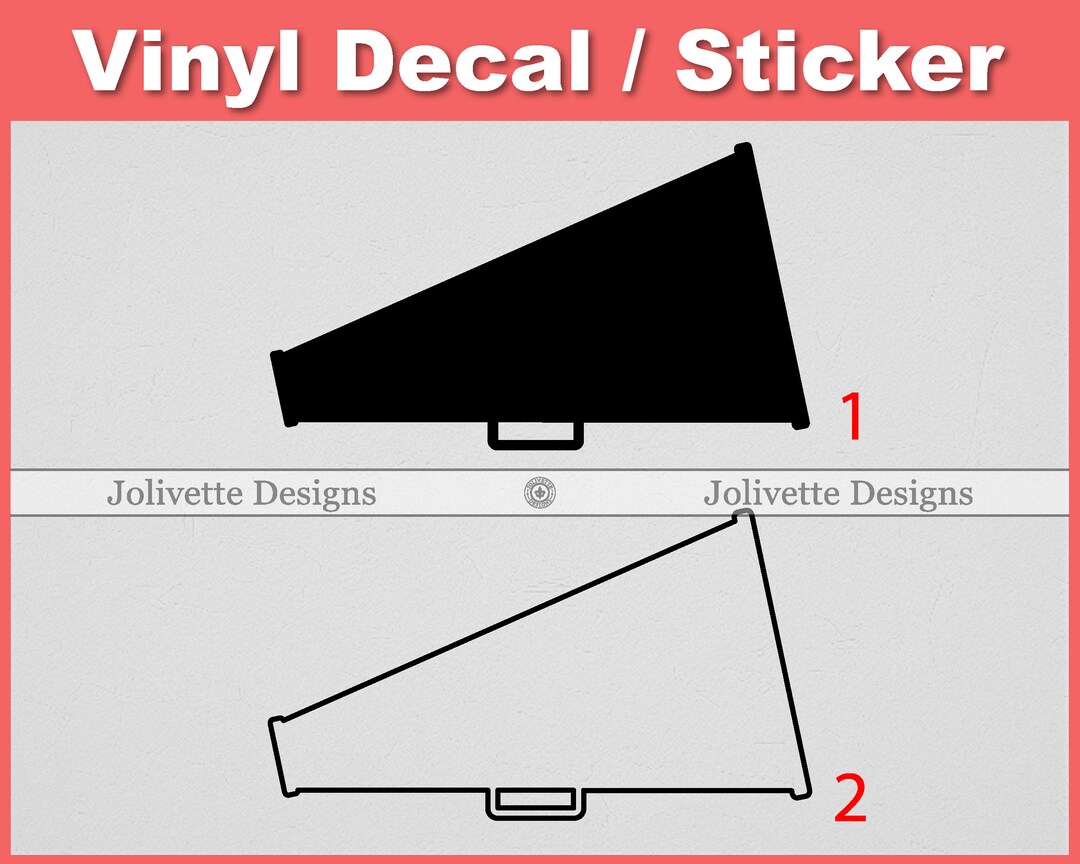 Megaphone, Cheer, Cheerleader, Cheerleading, Decal, Car Decal, Laptop ...