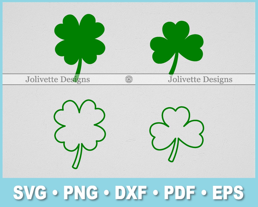 Shamrock, Clover, Three Leaf, Four Leaf, St Patricks Day, Clip Art ...