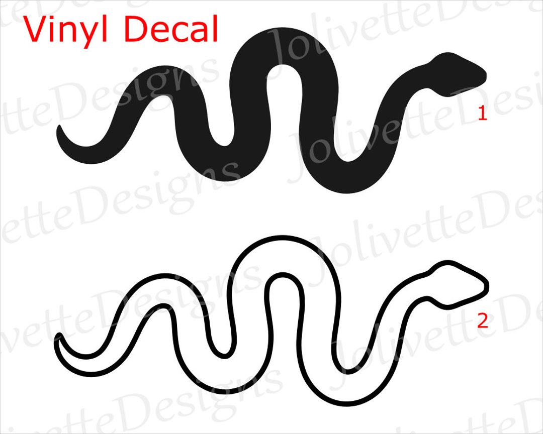Snake Snakes Reptile Decal Car Decal Laptop Decal Yeti - Etsy