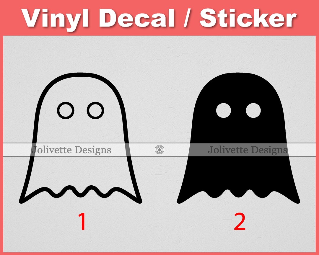 Ghost, Halloween, Spooky, Scary, Ghosts, Boo Decal, Car Decal, Laptop ...