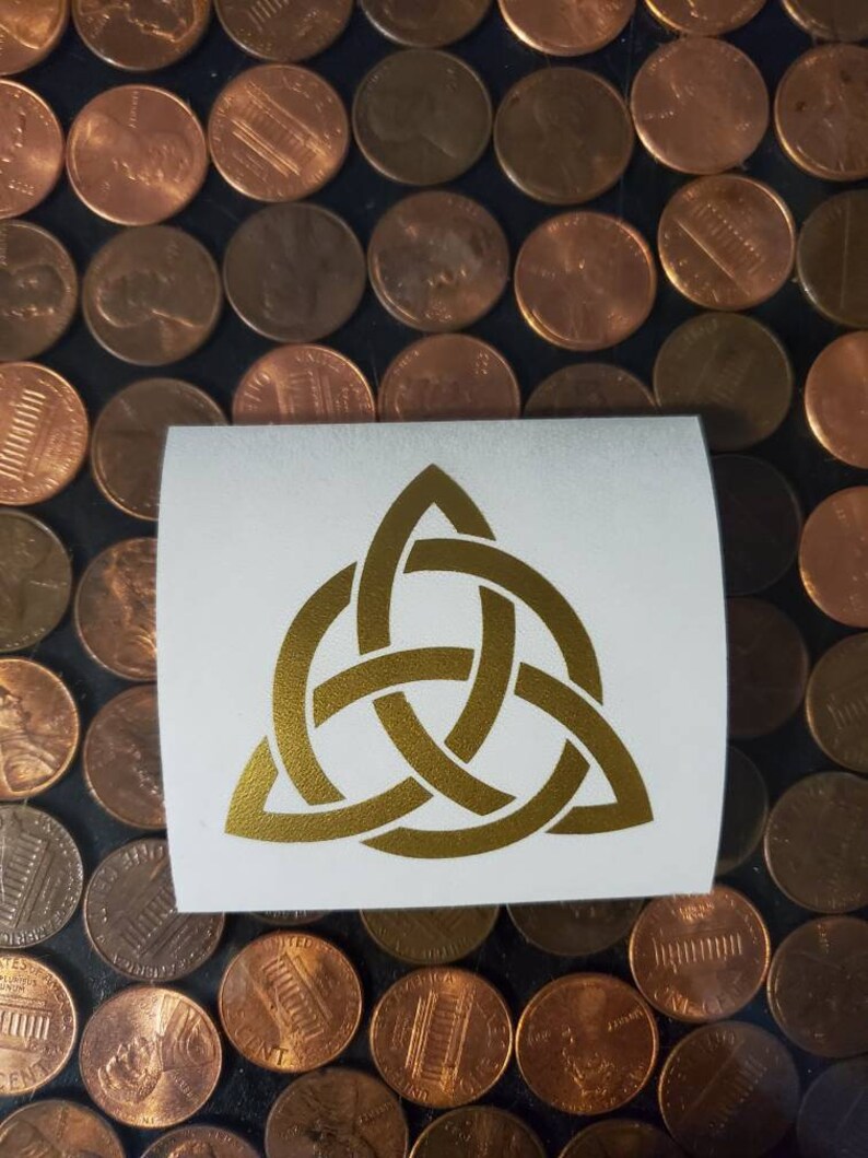 Trinity Celtic Knot Triquetra Decal Car Decal Laptop | Etsy
