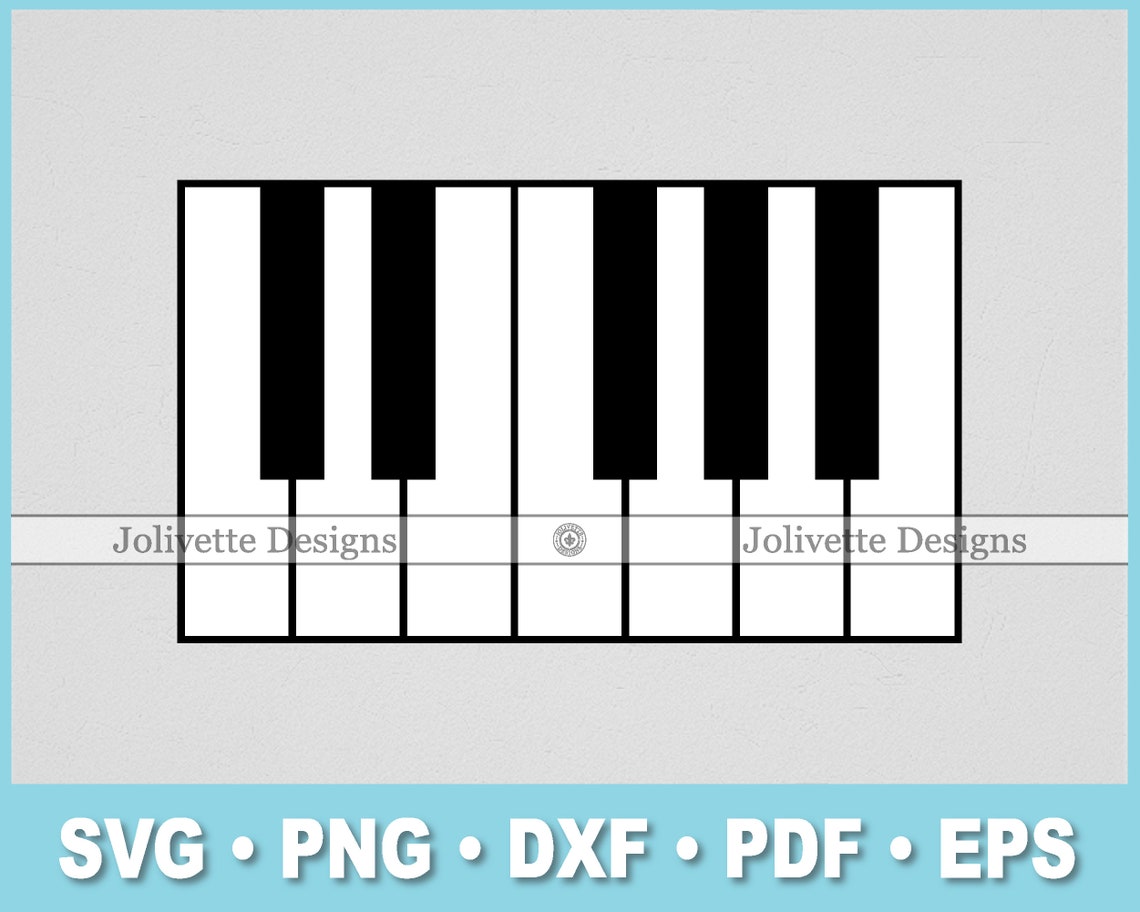 Piano Piano Keys Notes Music Keyboard Clip Art Clipart - Etsy