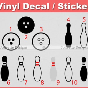 Bowling, Bowling Ball, Bowling Pin, Sports, Bowl, Decal, Car Decal ...