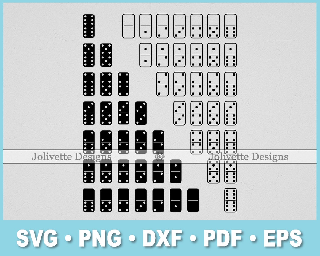 Dominoes, Bones, Tile, Domino, Clip Art, Clipart, Design, Svg Files ...