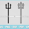 Devil's Pitchfork Clipart, Vector Devil's Fork SVG, Devil's Pitchfork ...