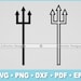 Devil's Pitchfork Clipart, Vector Devil's Fork SVG, Devil's Pitchfork ...