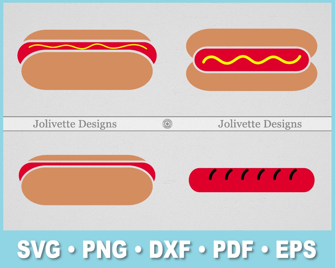 Hot Dog, Sausage, Grilled, BBQ, Bun, Link Clip Art, Clipart, Design ...