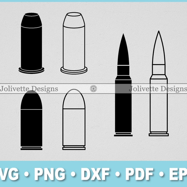 Ammo Svg File - Etsy