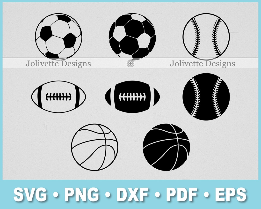 Sports Ball, Baseball, Basketball, Football, Soccer Ball, Clipart, Clip ...