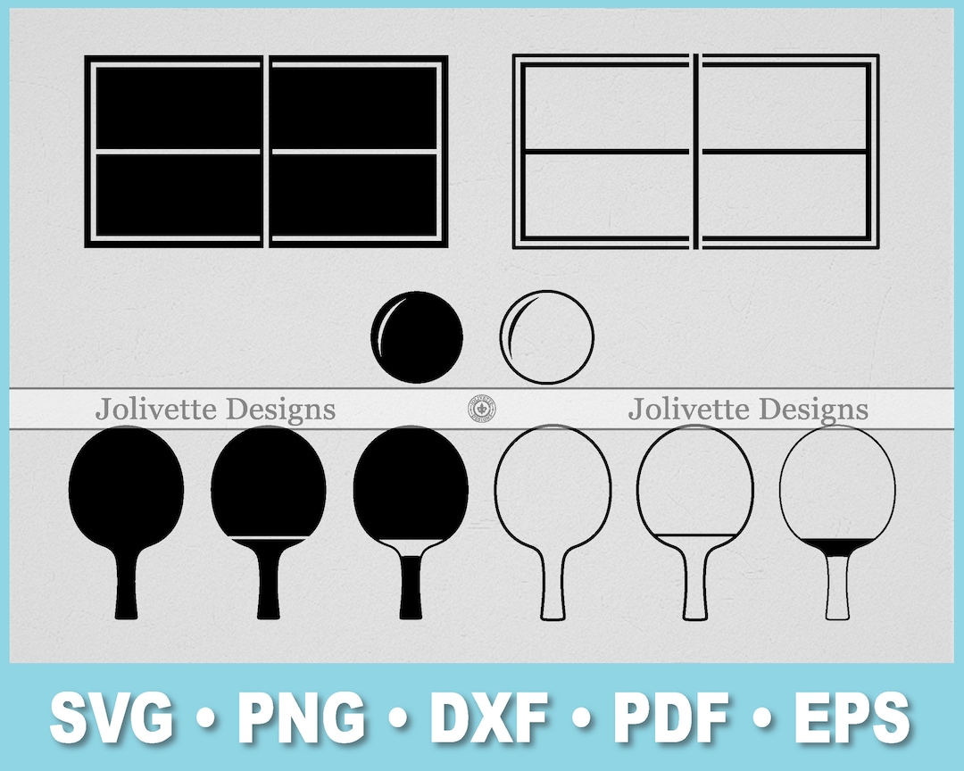 Ping Pong, Table Tennis, Ball, Paddle, Sport, Clip Art, Clipart, Design ...