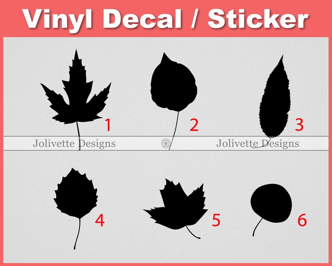 Fall Leaves, Leaves, Leaf, Thanksgiving, Autumn, Decal, Car Decal ...