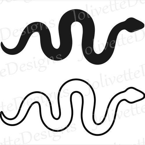 Snake Snakes Reptile Clip Art Clipart Design Svg Files - Etsy