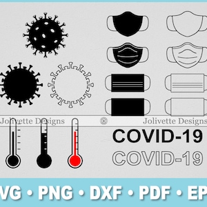 Covid Svg Files for Cricut - Etsy