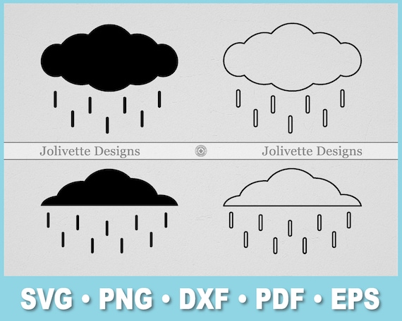 Clipart Nuage Pluies