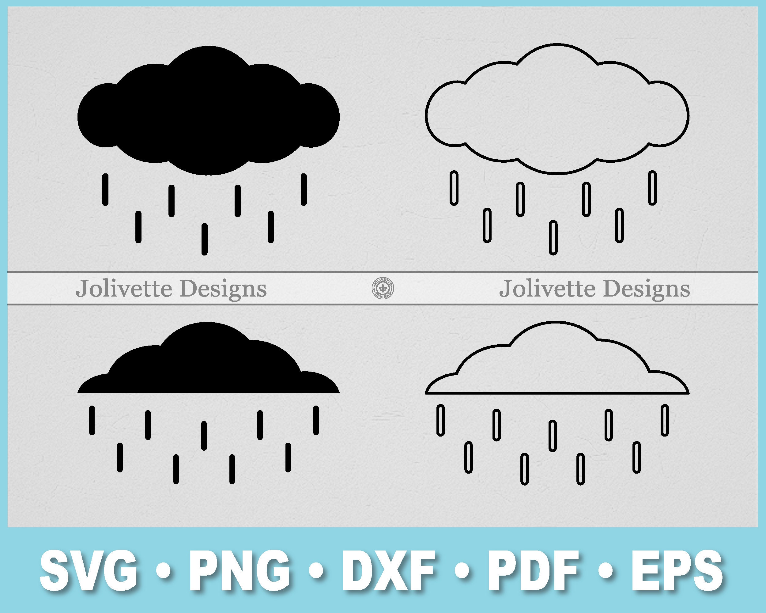 Rain Cloud, Rain, Clouds, Weather, Storm, Clip Art, Clipart, Design ...