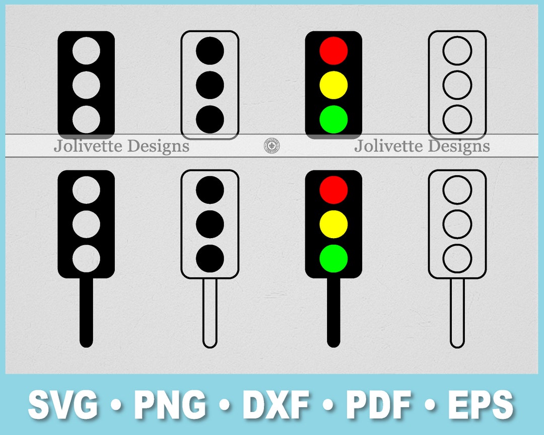 Traffic Light, Stop Light, Red Light, Clip Art, Clipart, Design, Svg ...