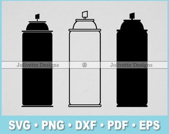Spray Paint. Svg Png Eps Dxf Cut Files. - Etsy