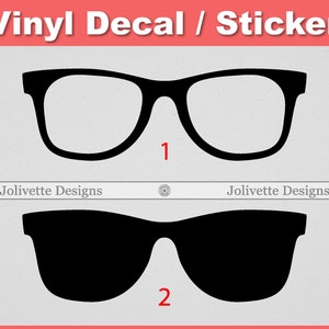 Shades, Glasses, Sunglasses, Lense, Decal, Car Decal, Laptop Decal ...