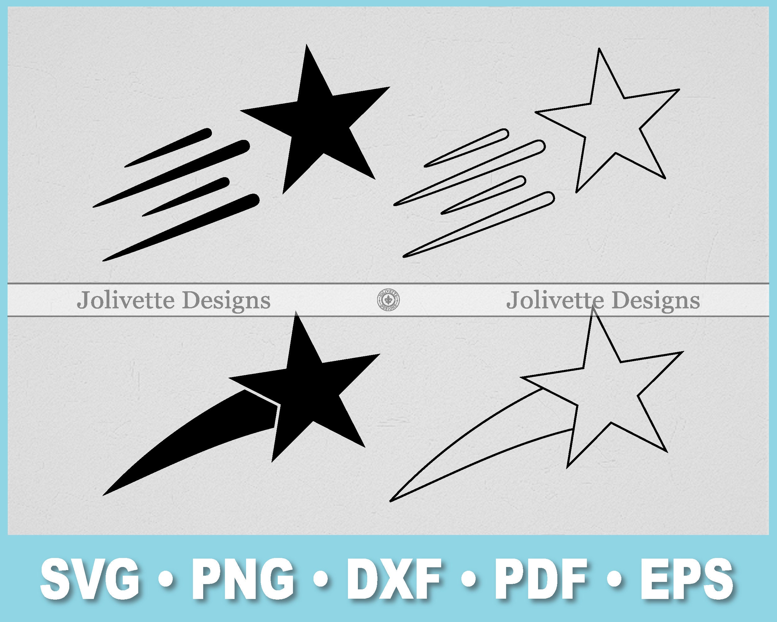 Shooting Star, Falling Stars, Clip Art, Clipart, Design, Svg Files, Png ...