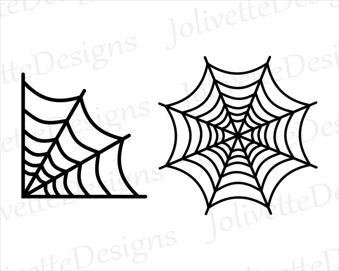 Spiderweb Cobweb Spiders Halloween Webs Clip Art Clipart - Etsy
