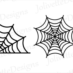 Spiderweb Cobweb Spiders Halloween Webs Clip Art Clipart - Etsy