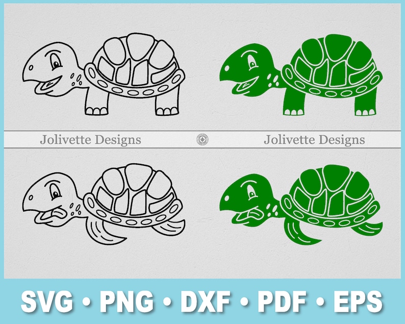 Turtle Sea Turtle Shell Ocean Animal Clip Art Clipart - Etsy