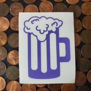 Beer, Root Beer, Mug, Glass, Bubbles, Decal, Car Decal, Laptop Decal ...