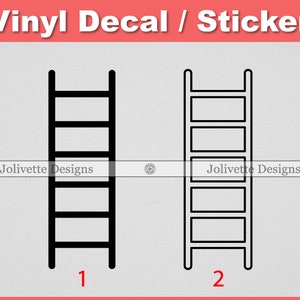 Ladder, Steps, Rail, Climb, Ladders, Work, Decal, Car Decal, Laptop ...