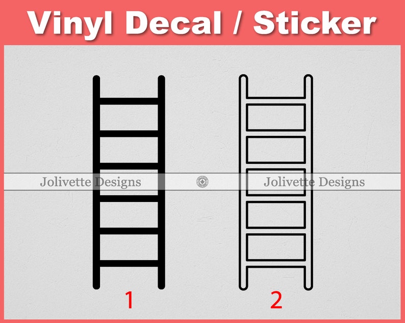 Ladder Steps Rail Climb Ladders Work Decal Car Decal - Etsy