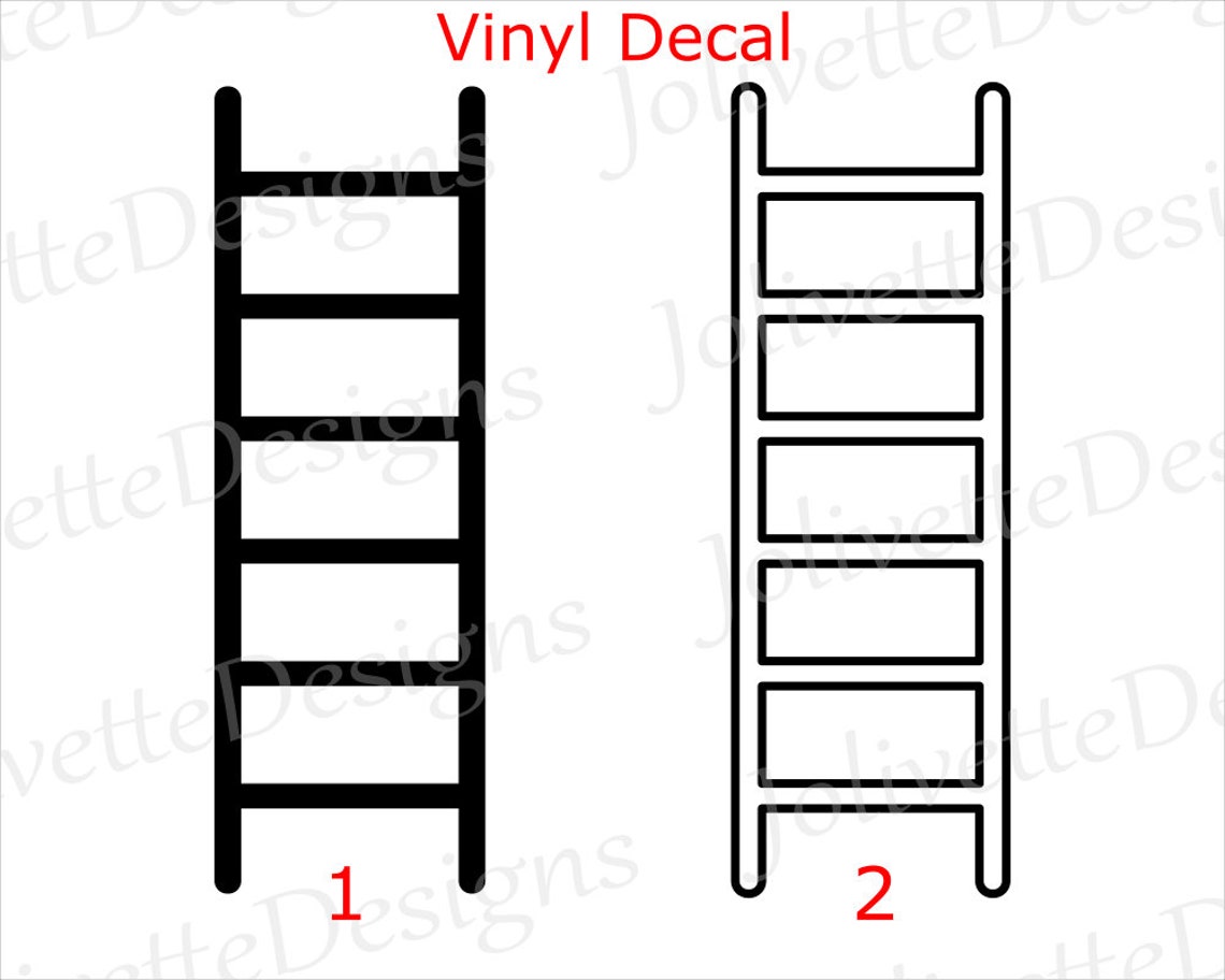 Ladder Steps Rail Climb Ladders Work Decal Car Decal - Etsy