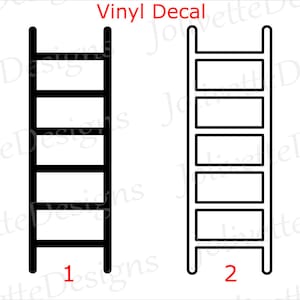 Ladder Steps Rail Climb Ladders Work Decal Car Decal | Etsy