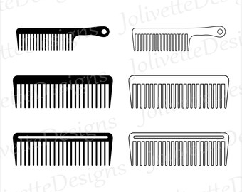 Comb Clip Art | Etsy