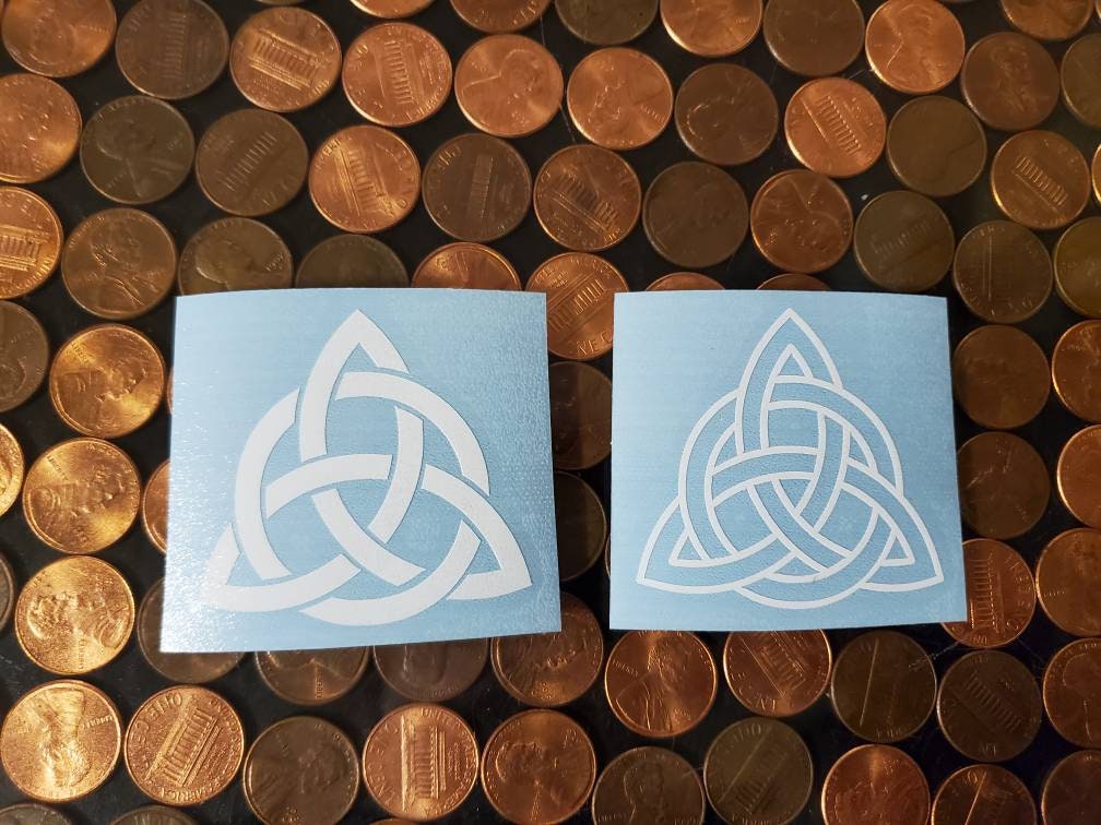 Trinity Celtic Knot Triquetra Decal Car Decal Laptop - Etsy