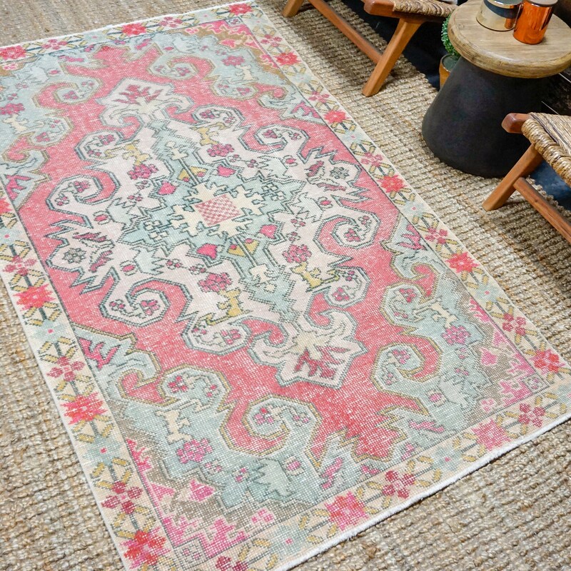 Shabby Chic Rug - Etsy