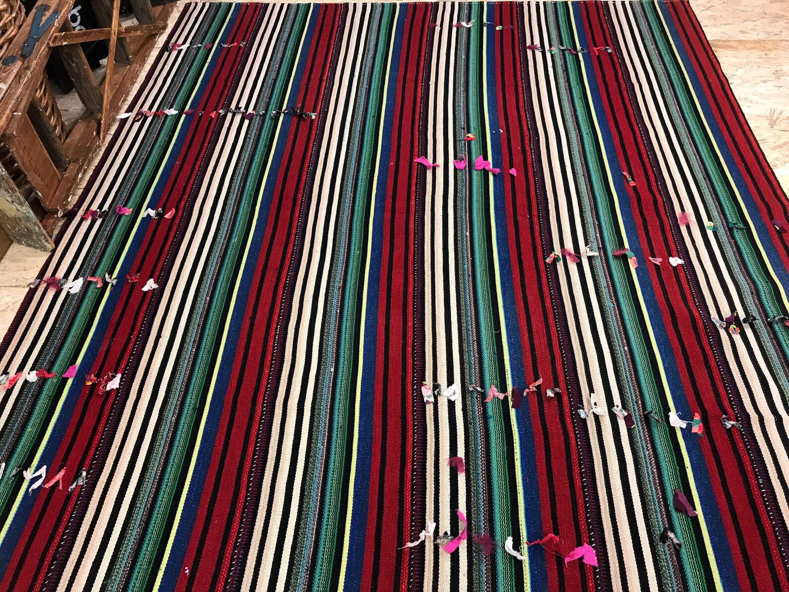 6 X 8 Vintage Turkish Filikli Kilim From the 70's Red | Etsy